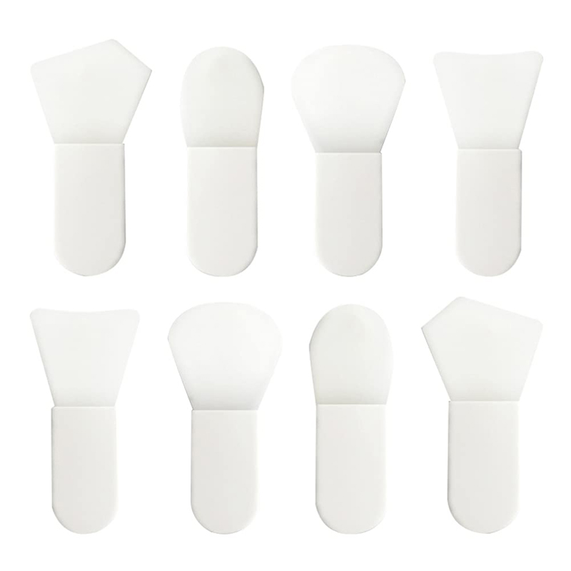Mini Silicone Cosmetic Applicator Reusable Skincare Facial Mask Brushes ...