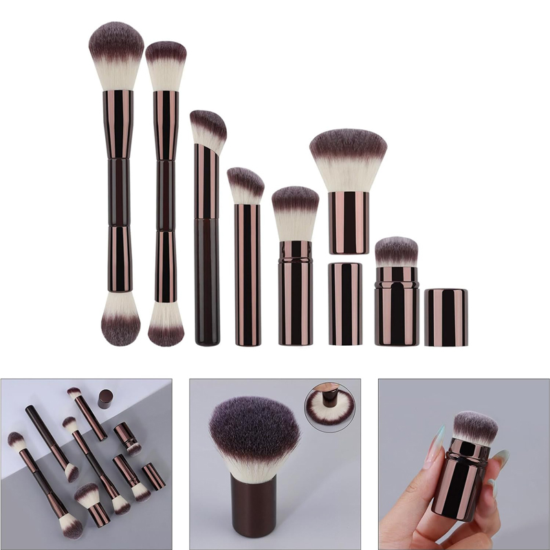 OEM Dual-Ended Makeup Brushes High-Quality 2-in-1 Cosmetic Brushes ...